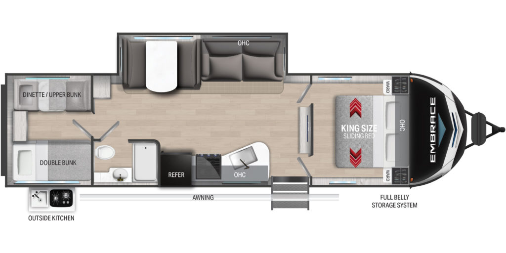 Embrace Floor plans - Cruiser RVs