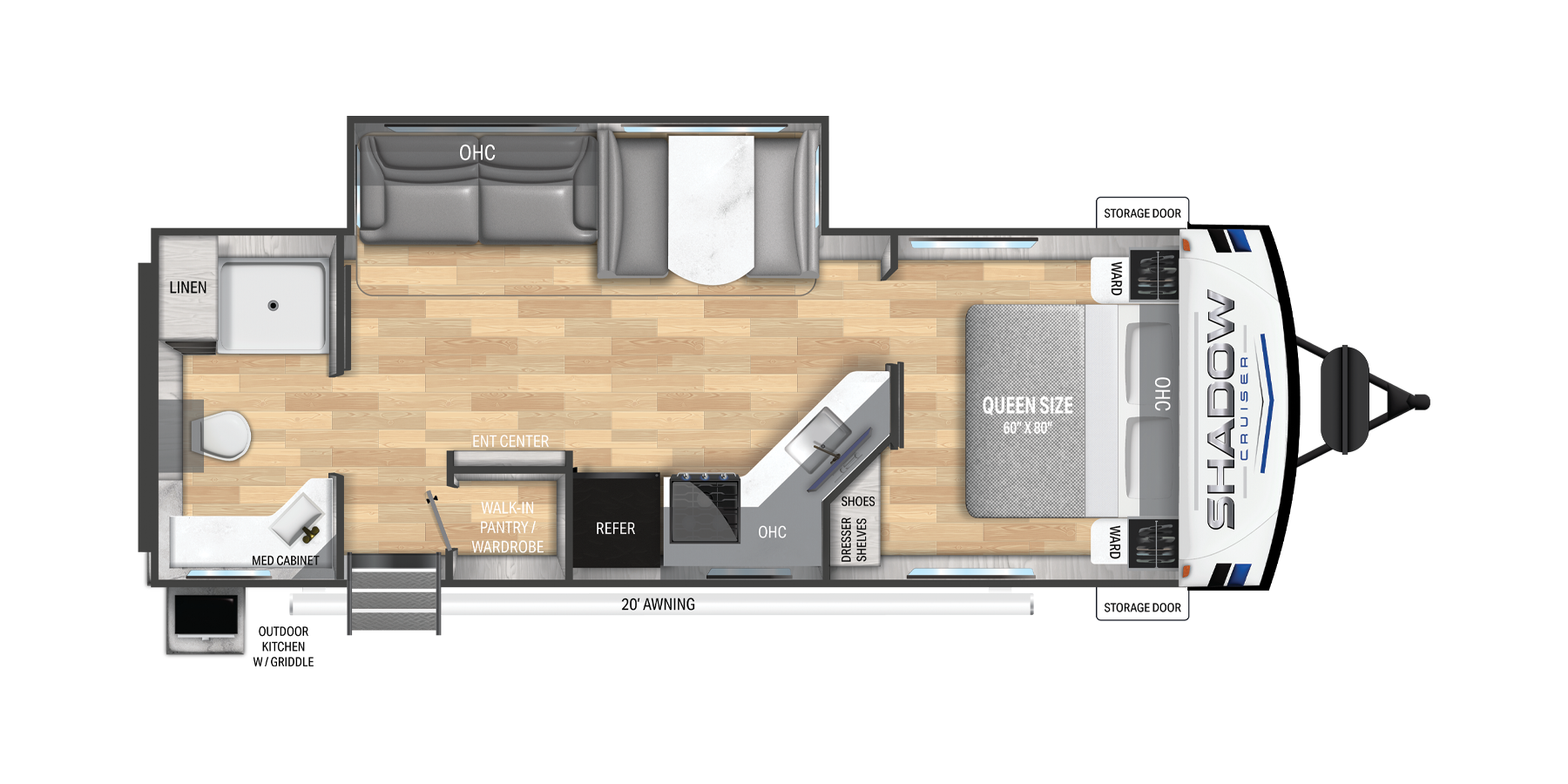 260RBS | Cruiser RVs