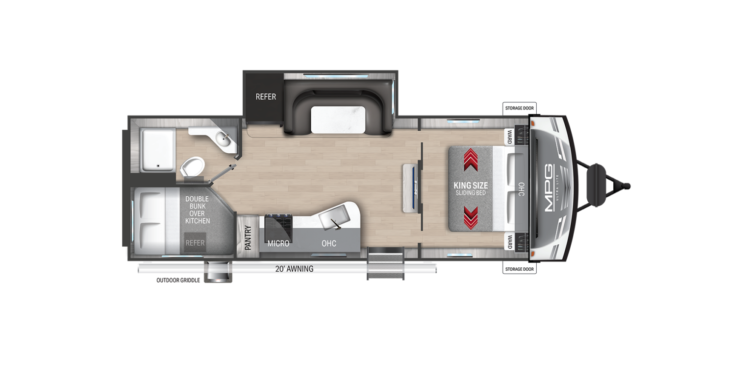 2600RB | Cruiser RVs